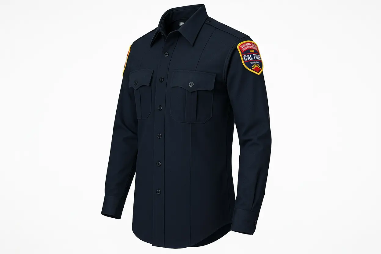 CAL FIRE Flying Cross Long Sleeve Nomex Shirt - Premium Firefighter ...